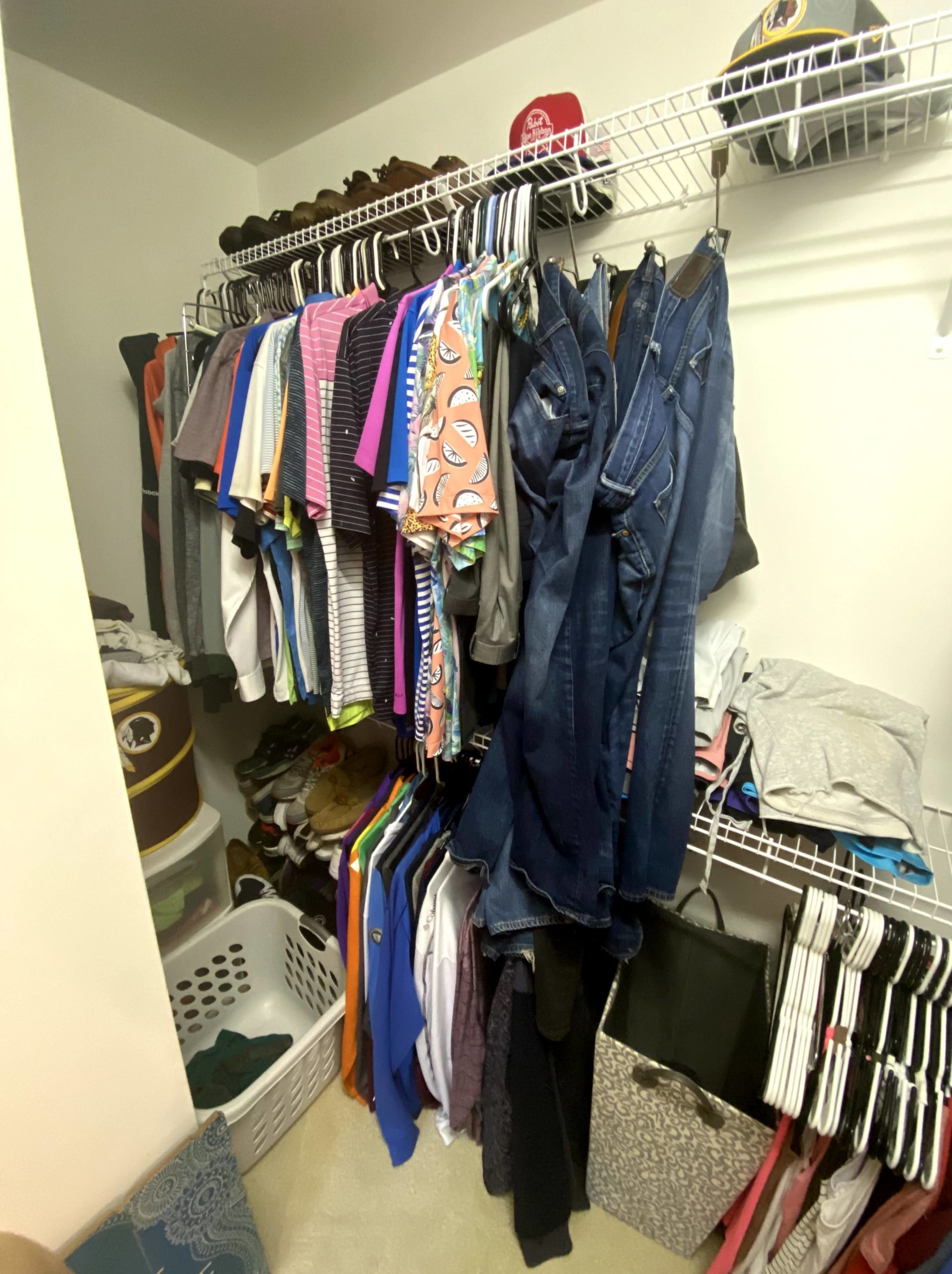 DIY Small Walk-in Closet Makeover on a Budget! (Part I) - What BB Built