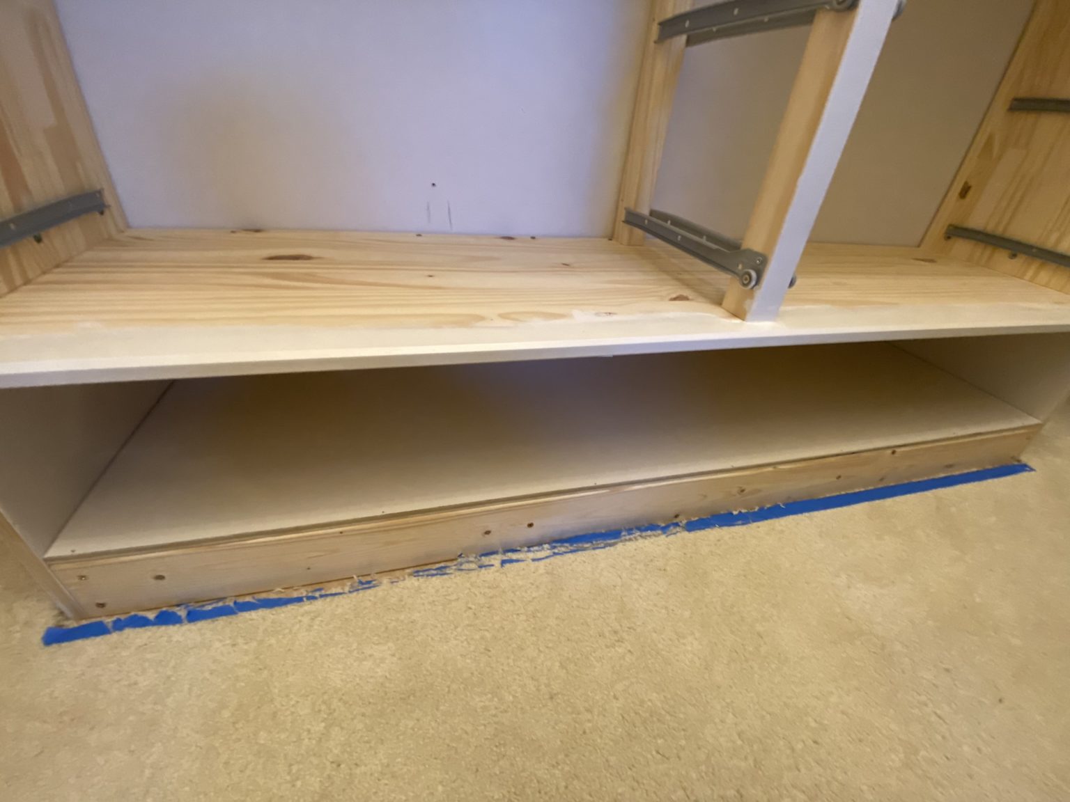 DIY Small Walk-in Closet Makeover on a Budget! (Part II) - What BB Built