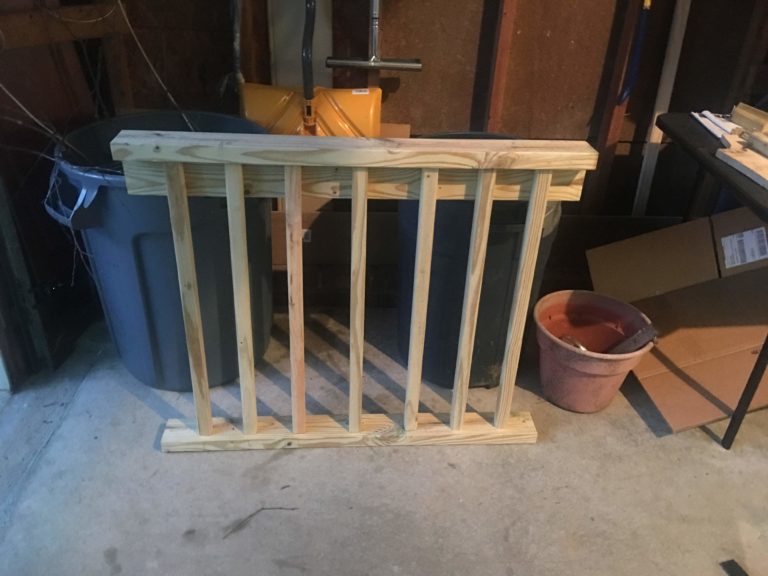 How to Build and Install DIY Porch Railings - What BB Built