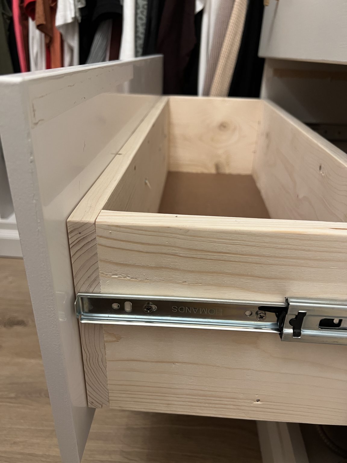 Turn your Shelves into Drawers with this Easy DIY - What BB Built