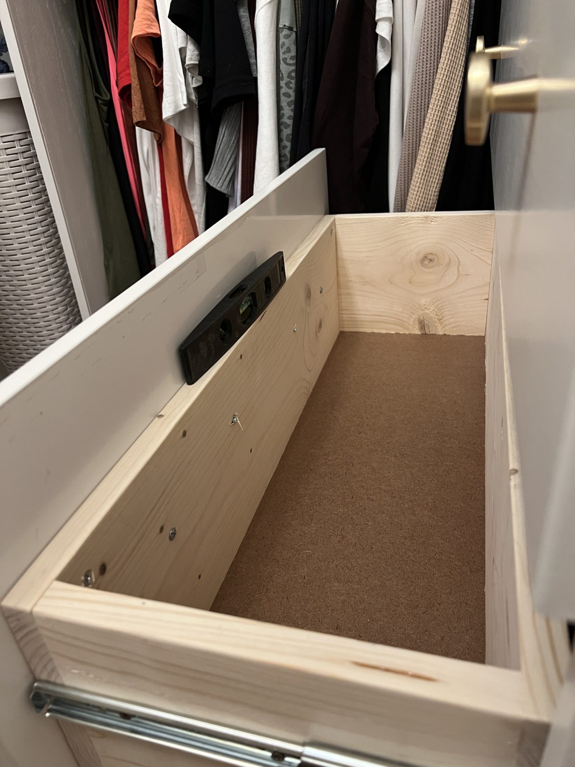 Turn your Shelves into Drawers with this Easy DIY - What BB Built