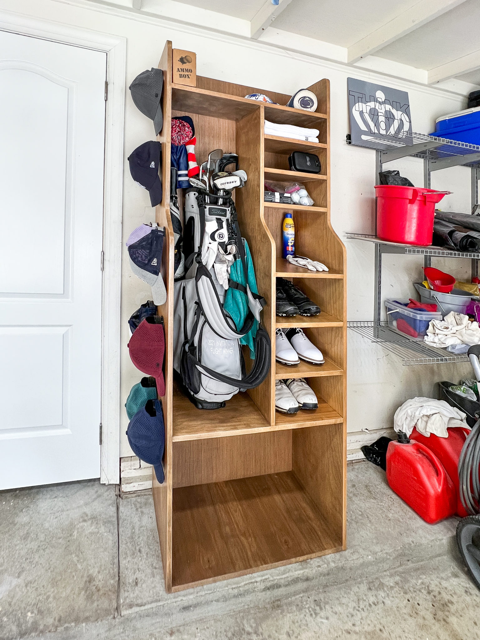 How to Build a Golf Storage Unit - What BB Built