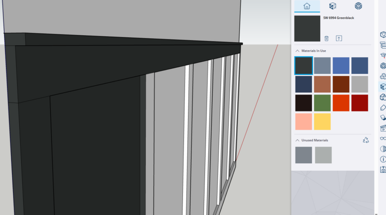 How to Plan a Board & Batten Accent Wall using Sketchup - What BB Built