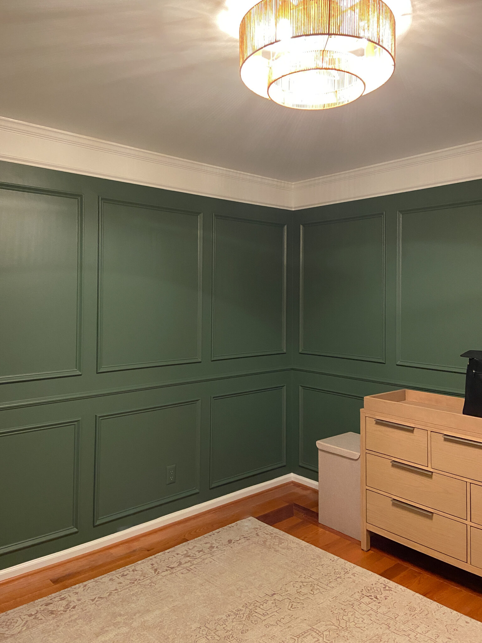 Goodbye Pastels: How to use Dark Green in your Nursery - What BB Built