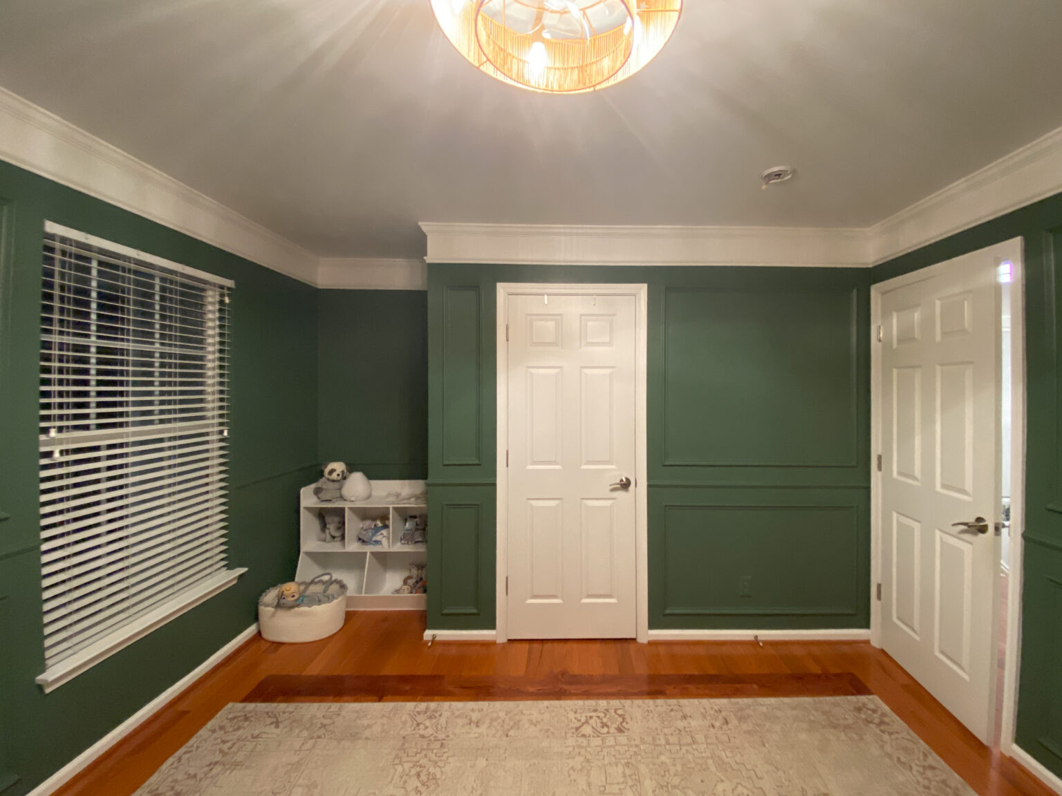 Goodbye Pastels: How to use Dark Green in your Nursery - What BB Built